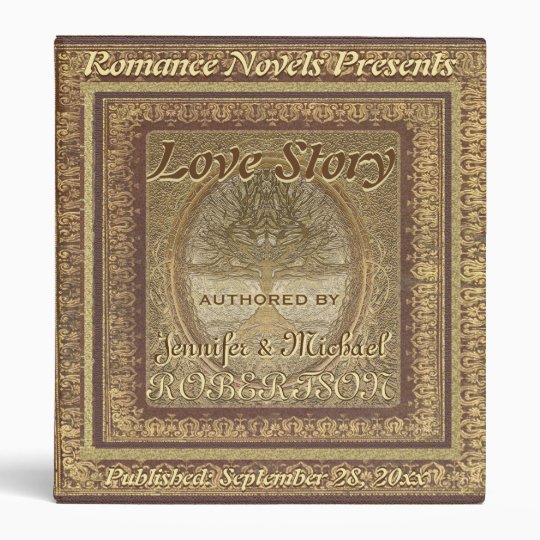 Wedding "Love Story" Book Binder | Zazzle.com
