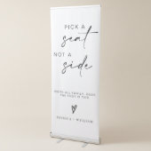 Wedding No Assigned Seats, Sit Anywhere Sign | Zazzle