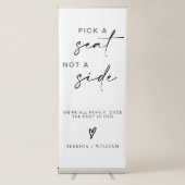 Wedding No Assigned Seats, Sit Anywhere Sign | Zazzle