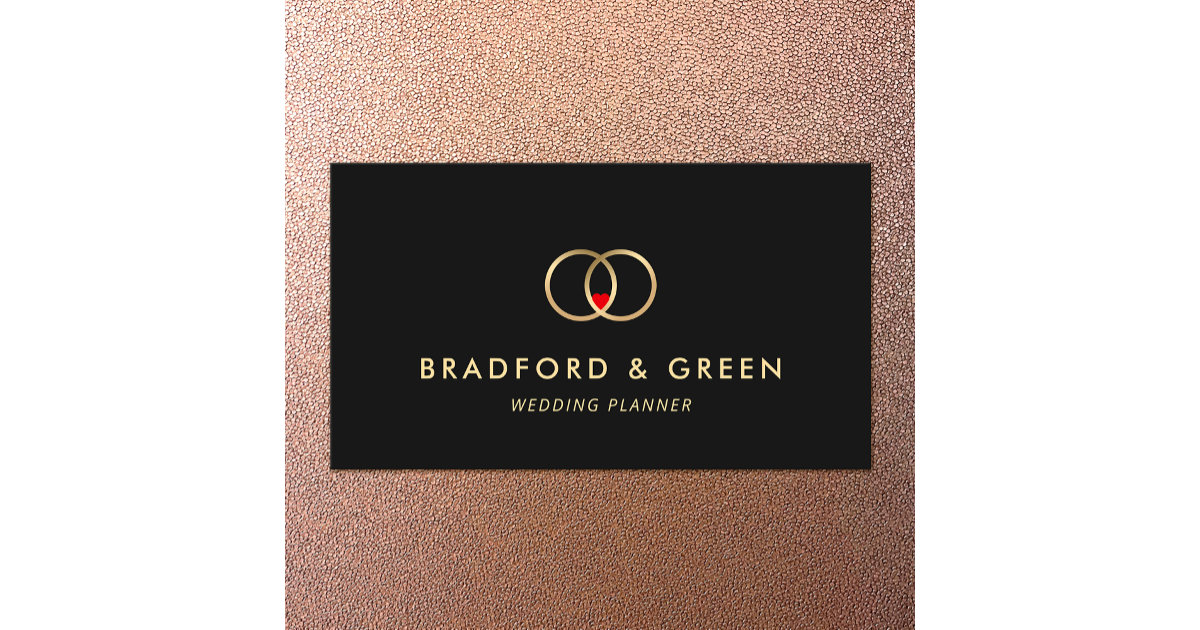 Wedding Officiant Planner Business Card | Zazzle