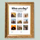 Wedding Party Game Where Were They Photo Guessing Poster | Zazzle