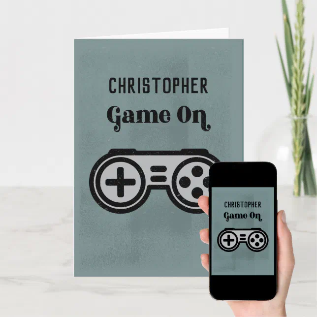 Wedding Party Proposal Bridesman Video Gamer Card | Zazzle