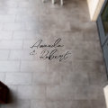 Wedding Personalised Name Floor Decal | Zazzle