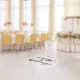 Wedding Personalised Name Floor Decal | Zazzle
