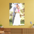 Wedding Photo [24x36] inches Canvas Print | Zazzle