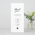 Wedding Photo Booth Strip Style Thank You Card | Zazzle