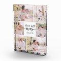 Wedding Photo Collage Photo Block | Zazzle