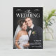 Wedding photo magazine cover invitation | Zazzle