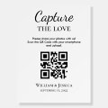 Wedding Photo Sharing With QR Code Foam Board | Zazzle