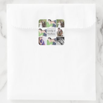 Wedding Photo Stickers | Zazzle
