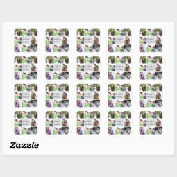 Wedding Photo Stickers | Zazzle