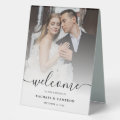 Wedding Photo Welcome Sign | Zazzle