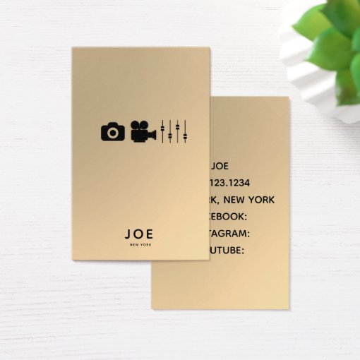 Wedding Photographer, Videographer & DJ Gold | Zazzle