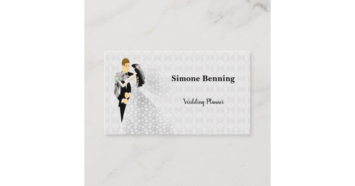 Wedding Planner Business Card | Zazzle