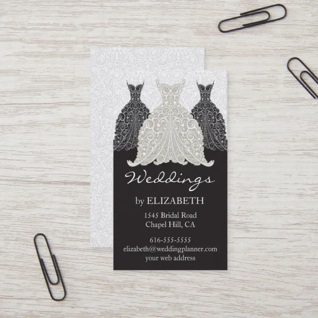 Wedding Planner Business Cards | Zazzle