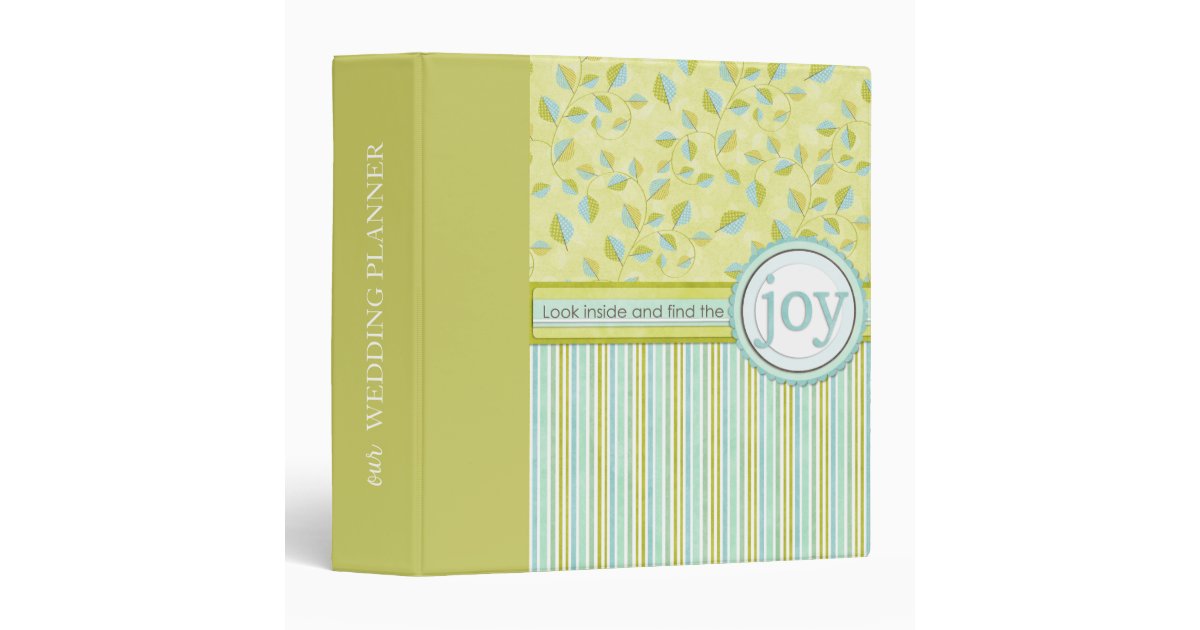 Wedding Planner Keepsake Binder | Zazzle