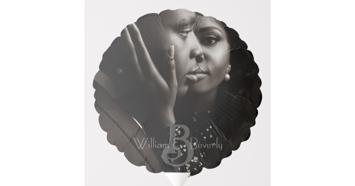 Wedding Portrait Balloon | Zazzle