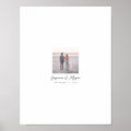 Wedding Poster Guest Handwritten Signatures | Zazzle