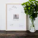 Wedding Poster Guest Handwritten Signatures | Zazzle