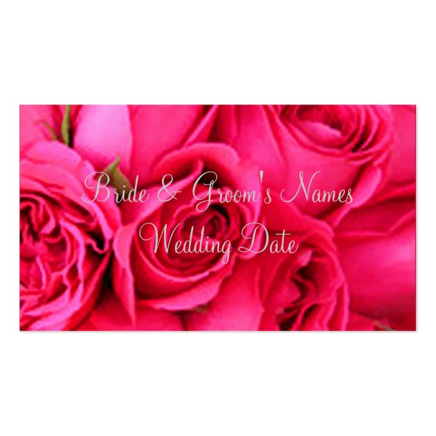 Wedding Profile Card Templates Business Card Templates