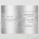 Wedding Program Elegant Silver Sparkles | Zazzle