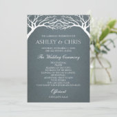 Wedding Program - Rustic Tree | Zazzle