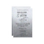 Wedding Program | Soft Silver Glitter Look | Zazzle