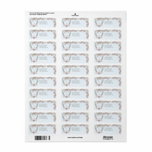 Wedding Regency Monogram Crest Vintage Theme Label | Zazzle
