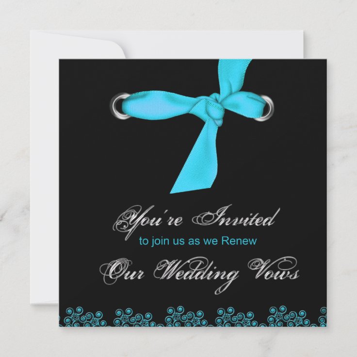 Wedding Renewal - Unique Invitation | Zazzle