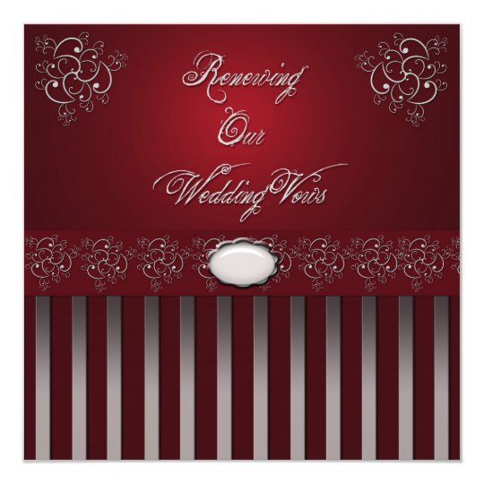 Wedding RENEWAL VOWS CEREMONY INVITATIONS | Zazzle.com