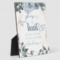 Wedding Request Sign a Heart Plaque | Zazzle