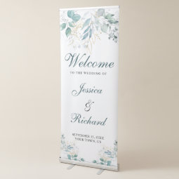 Wedding Retractable Banner | Zazzle