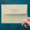 Wedding RSVP Return Adressed Envelope | Zazzle