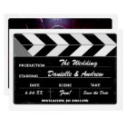 Movie Clapper Board Custom Invitation | Zazzle.com