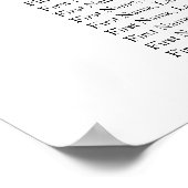 Wedding Seating Welcome banner blue hydrangea Poster | Zazzle