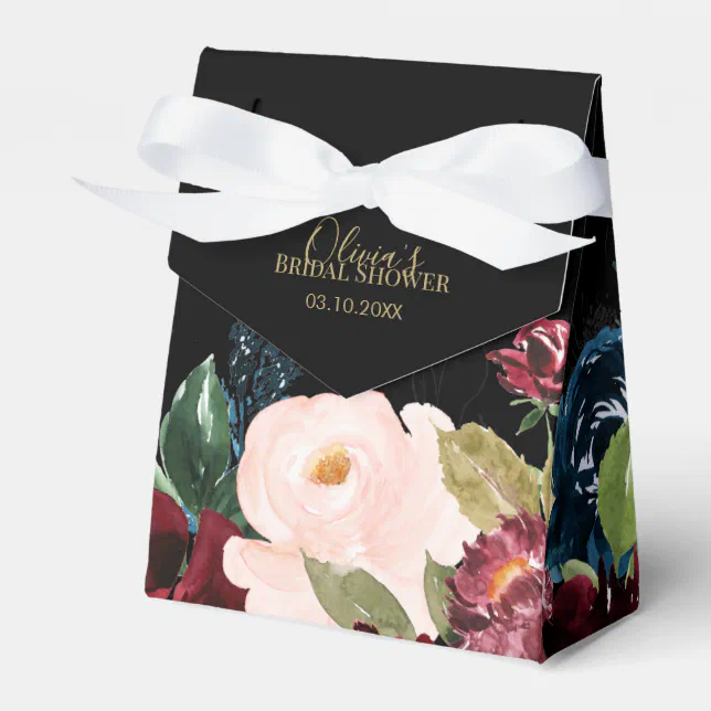 Wedding Shower Favor Box | Zazzle