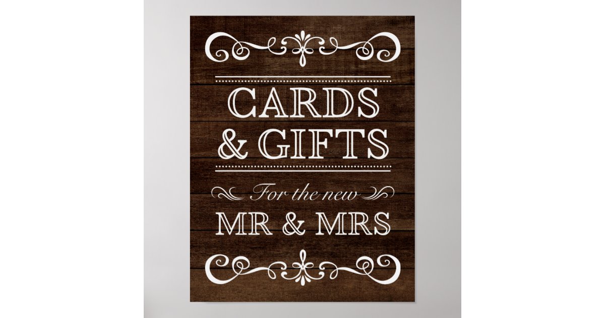 Wedding Sign – Cards & Gifts Rustic Wedding Sign | Zazzle