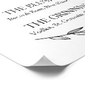 Wedding Sign – Signature Cocktail Laurel Sign | Zazzle