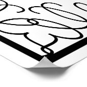 Wedding sign Sparkle send off poster | Zazzle