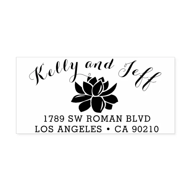 Wedding Stamp, custom save the date stamp | Zazzle