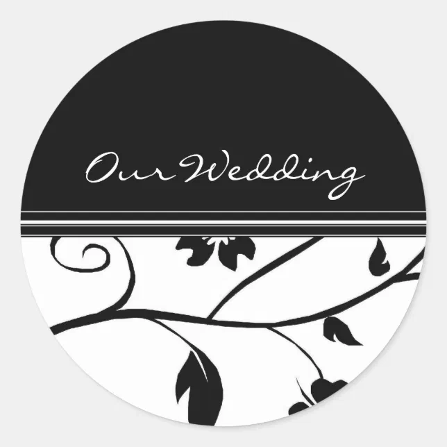 Wedding Stickers Zazzle