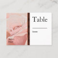 WEDDING TABLE ASSIGNMENTS PLACE CARD | Zazzle