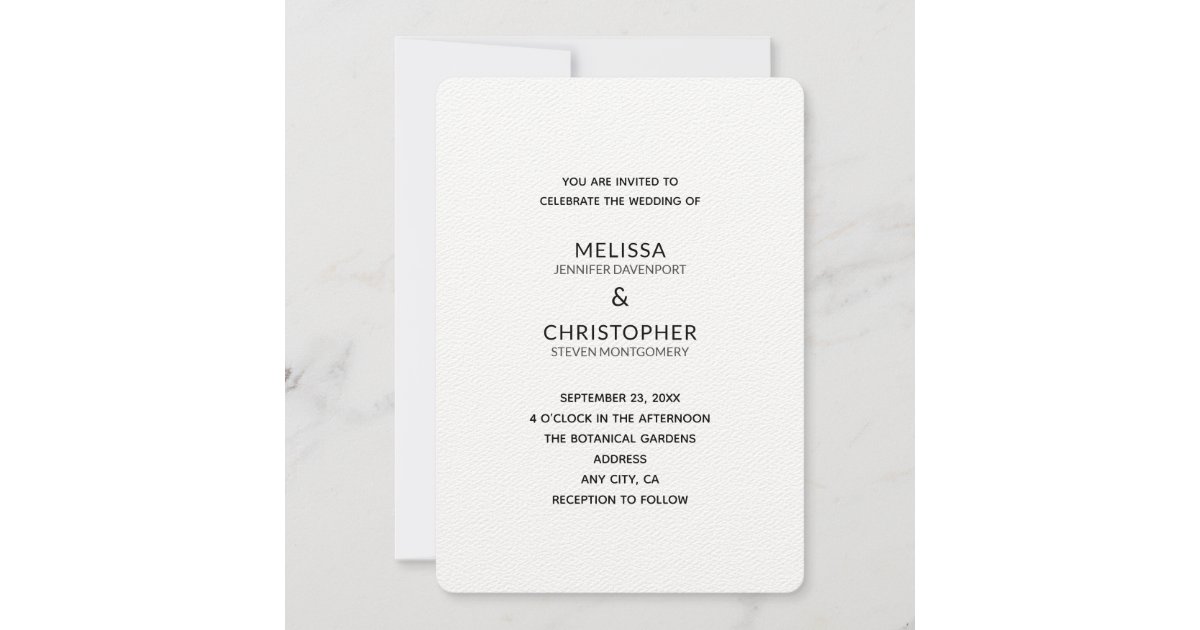 wedding template 2B | Zazzle