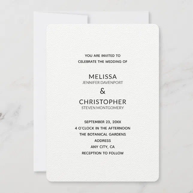 wedding template 2B | Zazzle