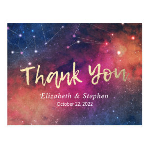 108+ Galaxy Thank You Cards | Zazzle