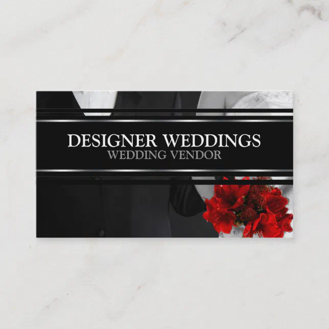 Wedding Vendor Wedding Industry Supplies Business Card | Zazzle