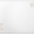 Wedding Weekend Itinerary Timeline Elegant Booklet Tri-Fold Holiday ...