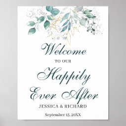 Wedding Welcome Poster Sign | Zazzle