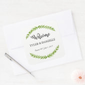 Wedding Welcome Sticker | Zazzle