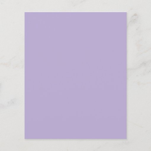 Wedding wildflowers violet pink budget invitation flyer | Zazzle
